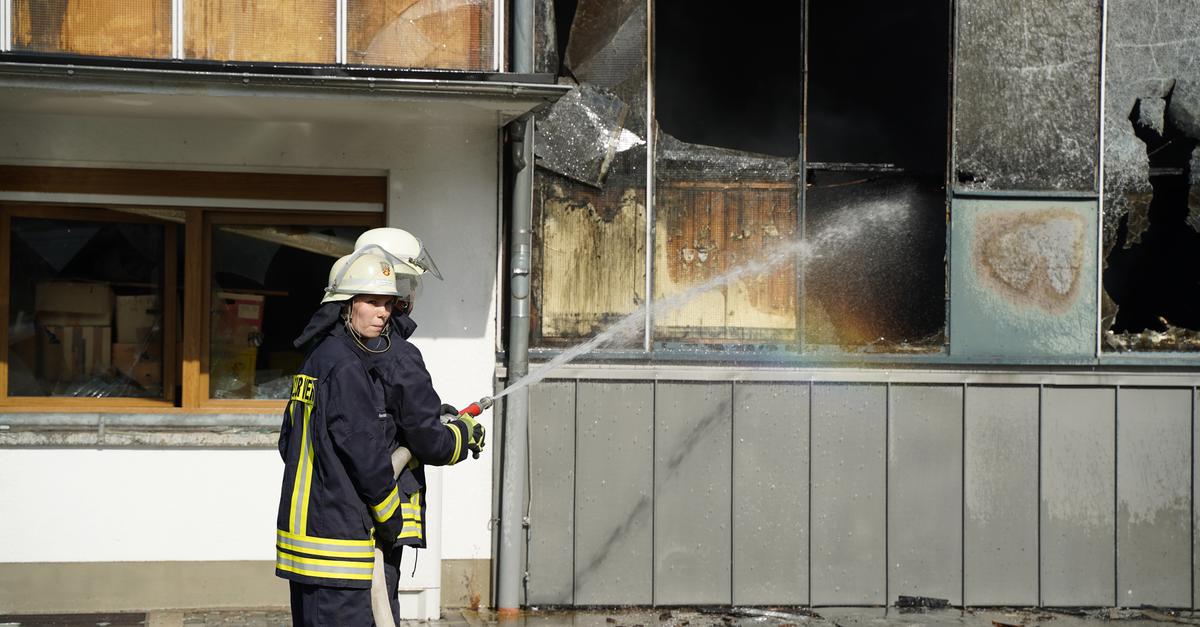 Nach Großbrand in Erda: Keine Hinweise auf Brandstiftung